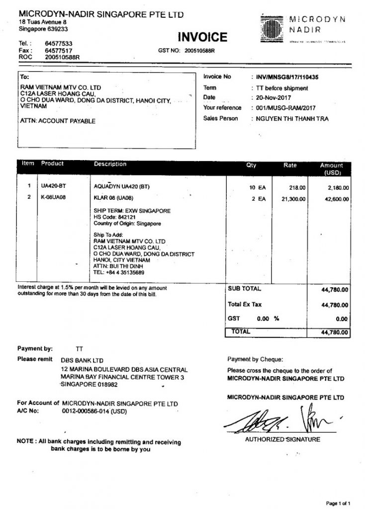Commercial Invoice Là Gì? Mẫu Commercial Invoice Và Cách Lập